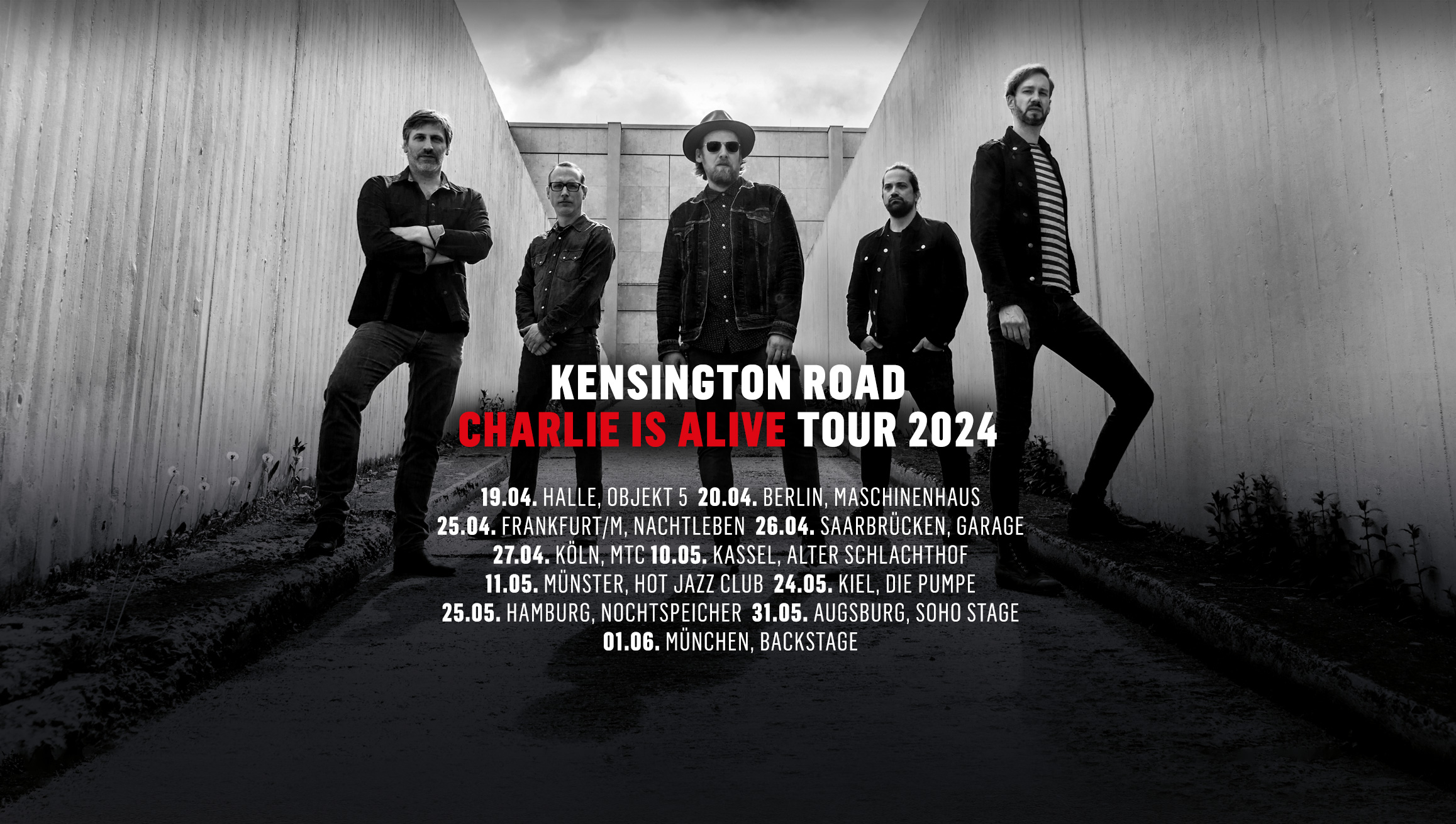 CHARLIE IS ALIVE TOUR 2024 | Kensington Road Band
